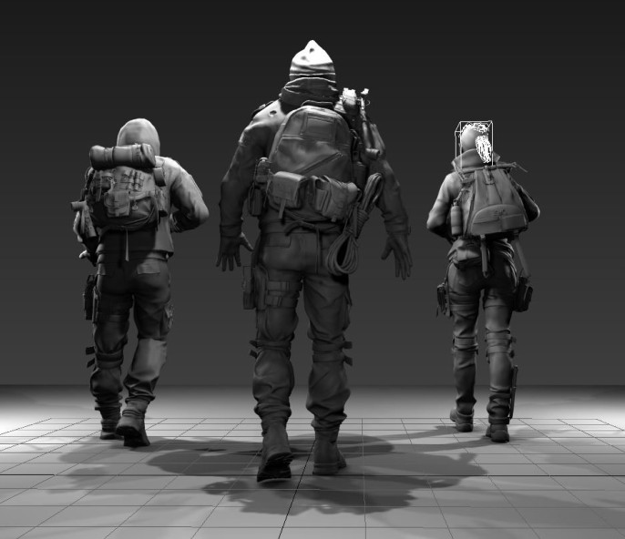 The Division Key-Art Making-Of / The Division Zone