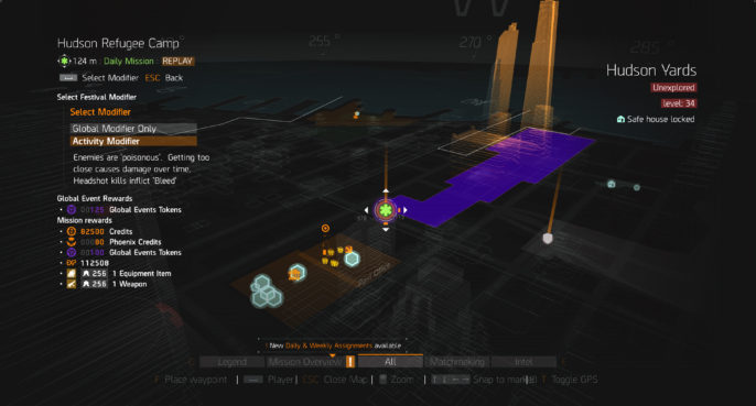 Global Events / The Division Zone