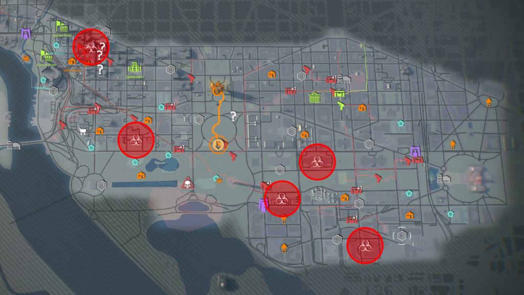 Contaminated Zones / Zones / The Division 2 / The Division Zone
